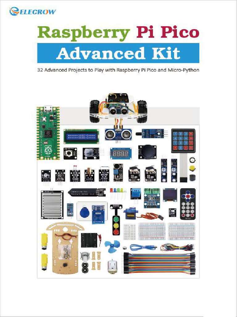Raspberry Pi Pico Advanced Kit Tutorial V1.0 | PDF | Microcontroller ...
