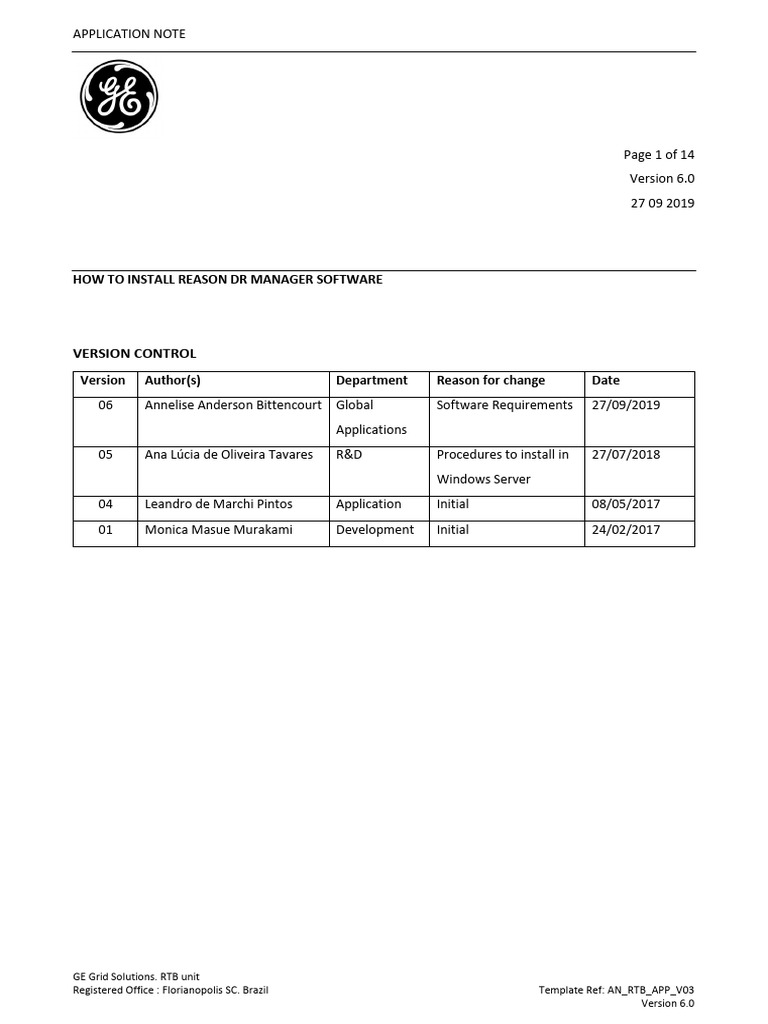 Application Note DRManager Install Procedures v6 | PDF | Installation (Computer Programs) | Icon ...