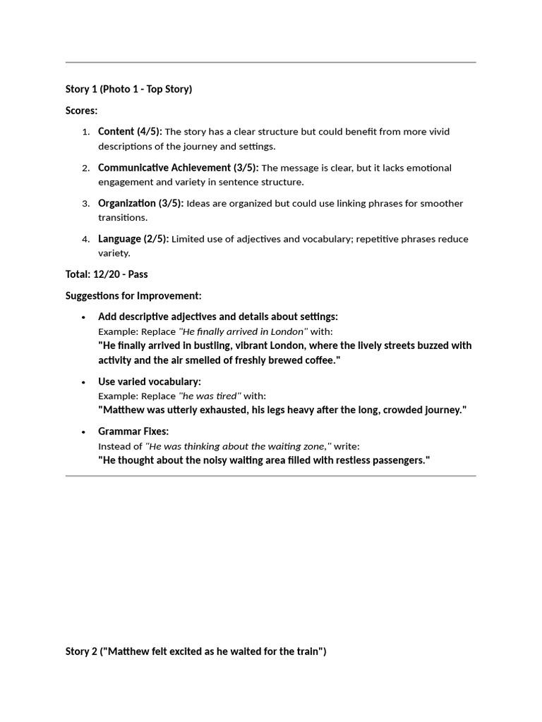 Stories B1 | PDF | Vocabulary | Linguistics