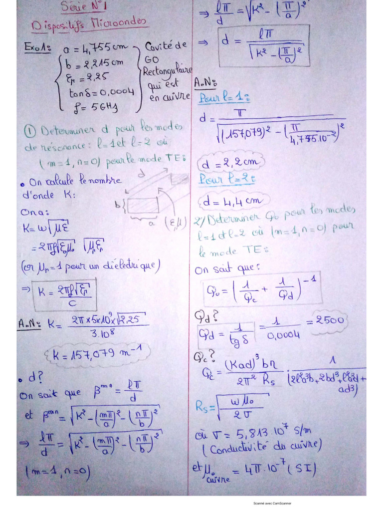 Corriger td1 Et EXO 1&2 td2 | PDF