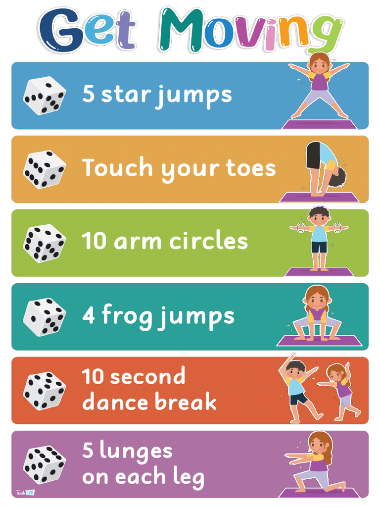 Get Moving Brain Break Activities | PDF