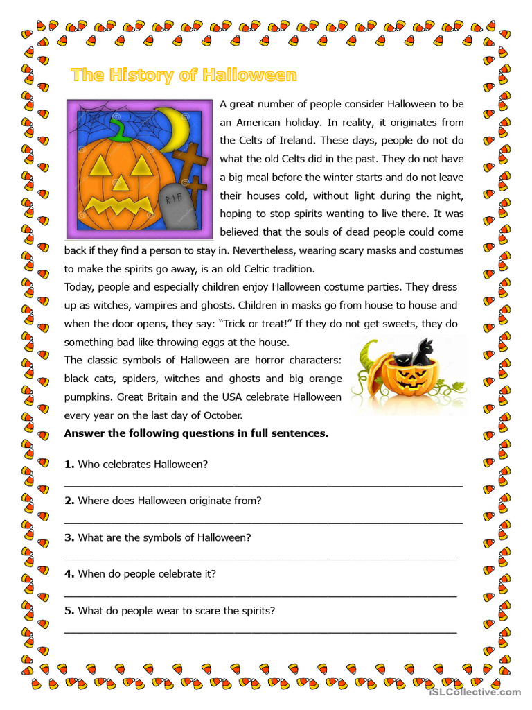 Halloween Origins and Traditions | PDF