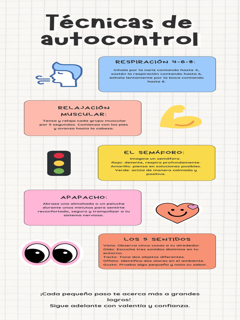 Técnicas de Relajación y Autocontrol | PDF