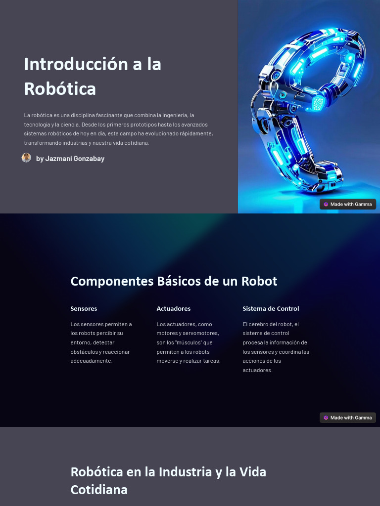 Introduccion A La Robotica | PDF