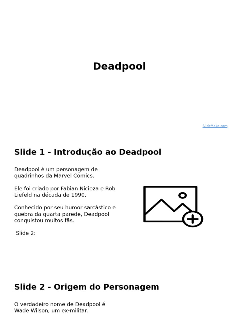 Deadpool | PDF
