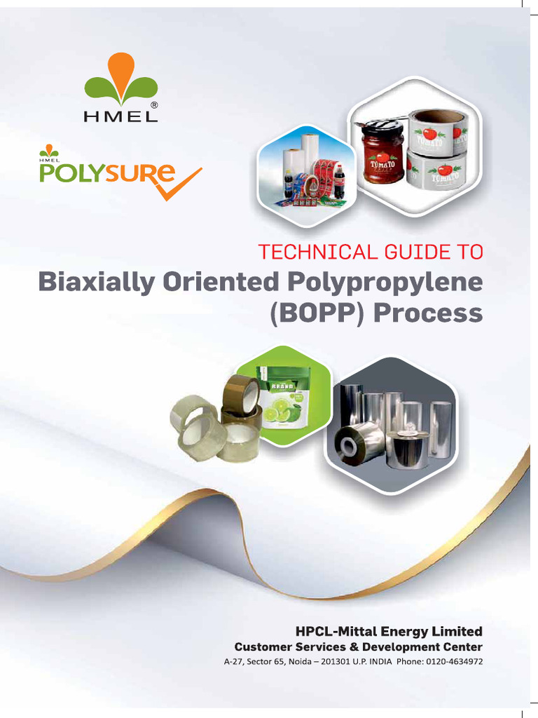 Technical Guide To BOPP Process & Polysure Products-Final Small | PDF