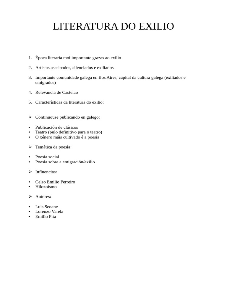 Patata Do Exilio | PDF