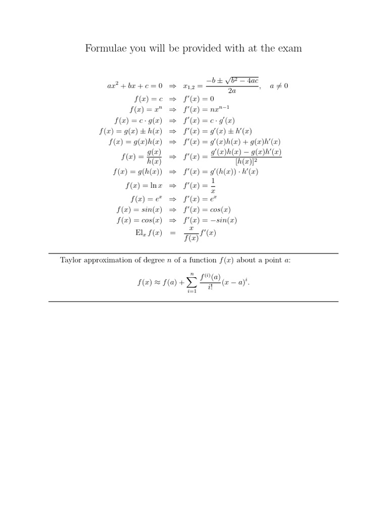 formulae_for_midterm | PDF