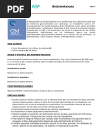 DELTISONA B 4 40mg Prospecto Paciente | PDF | Alergia | Asma