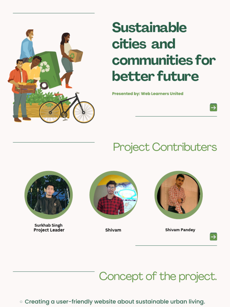 Sustainable Cities and Communities For Better Future Life | PDF ...