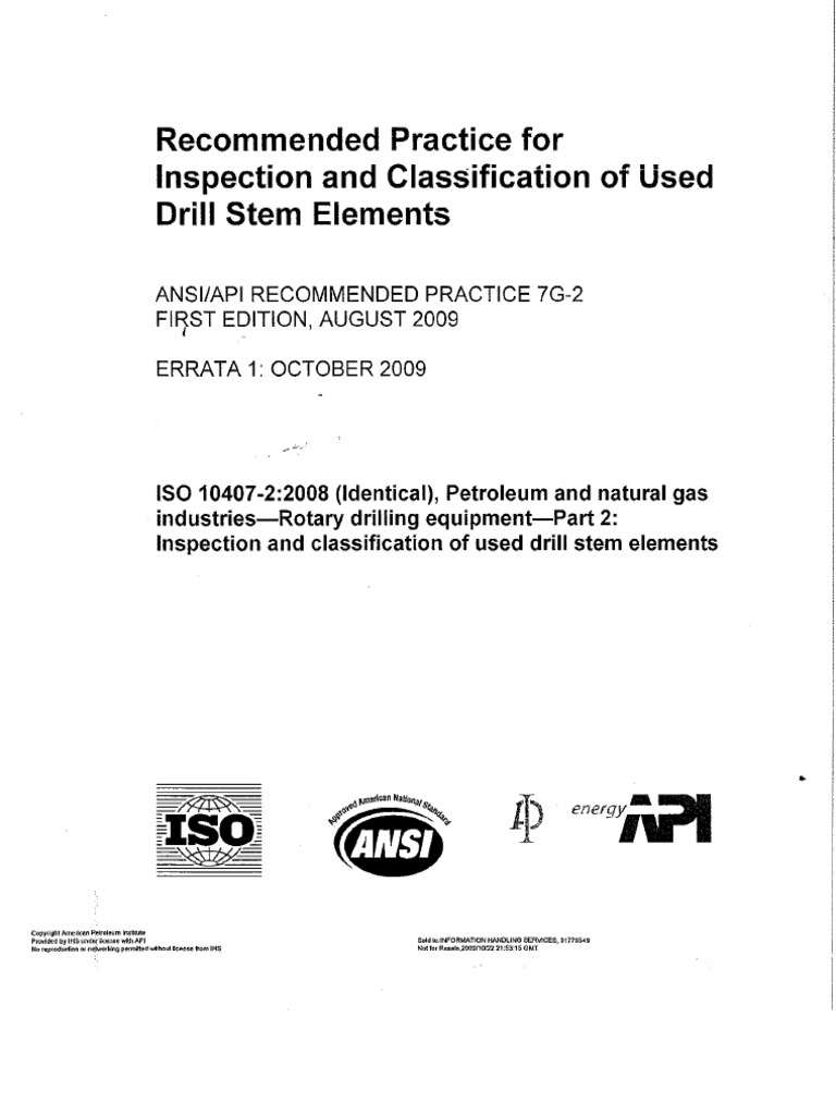 Api RG 7G | PDF