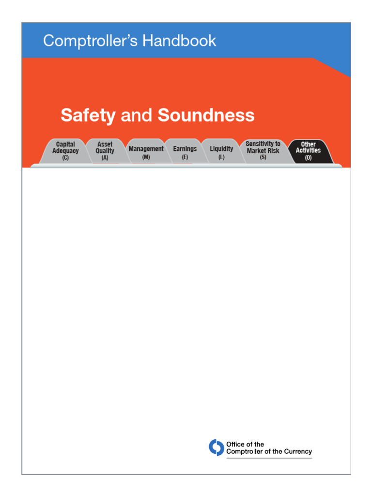 Comptroller's Handbook | PDF | Clearing (Finance) | Cheque