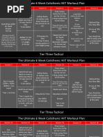 Tiff x Dan 6 Week Shred Program | PDF | High Intensity Interval ...