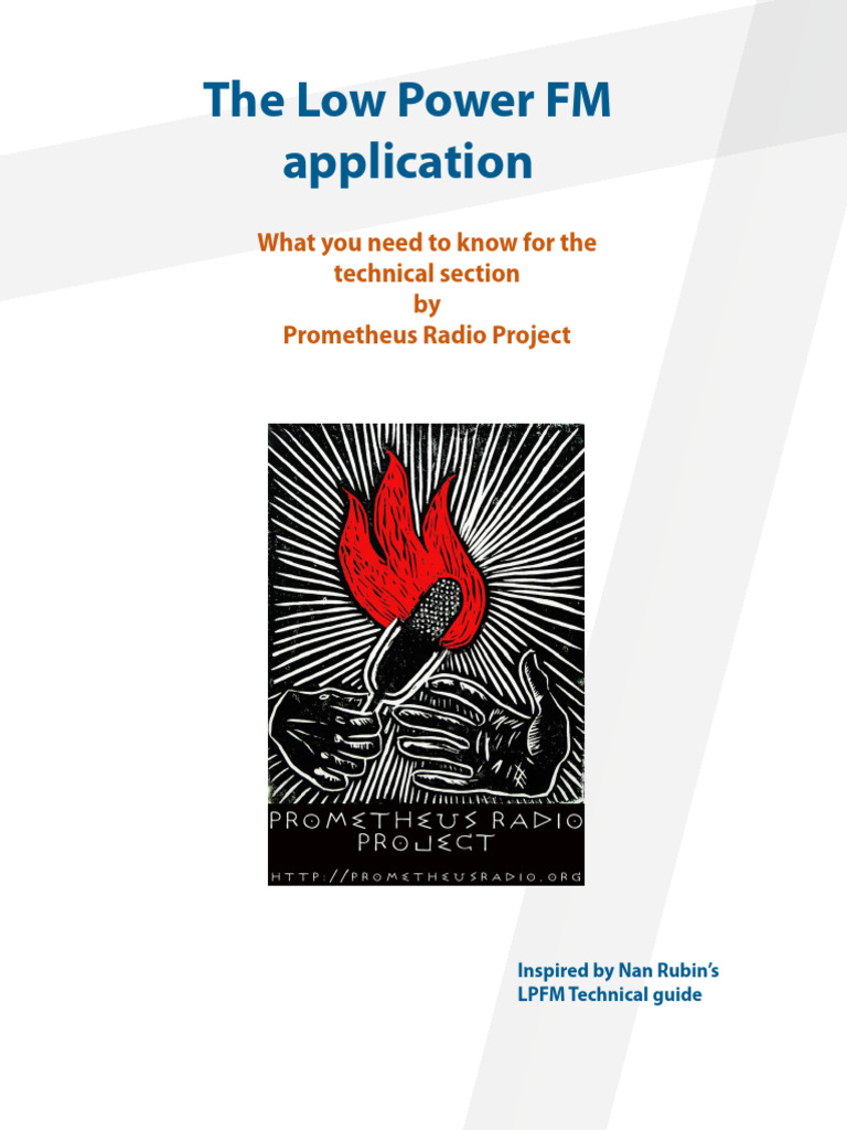 lpfm_tech_box_guide | PDF | Radio | Transmitter