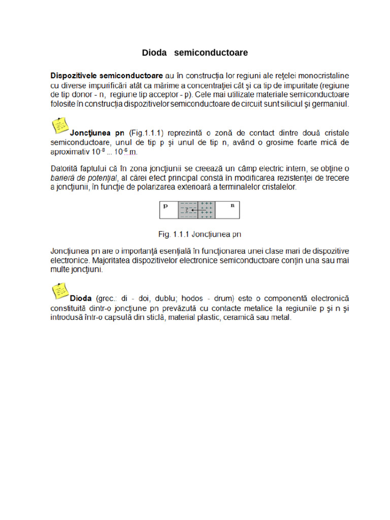 Dioda Semiconductoare | PDF
