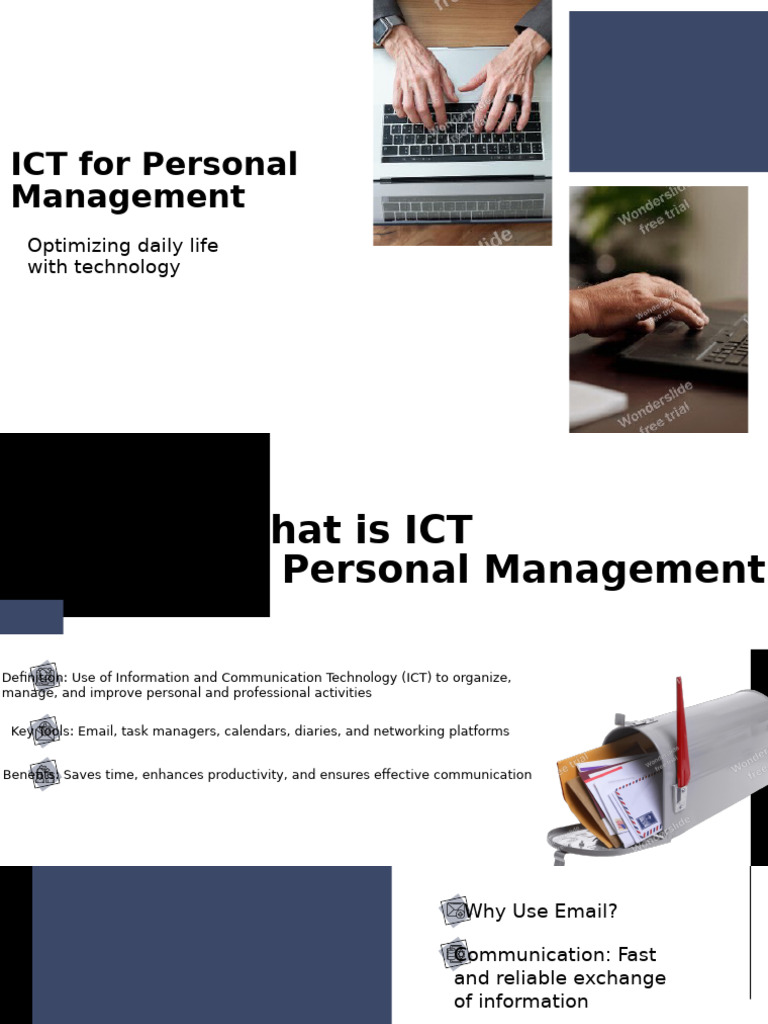 ICT For Personal Management: Optimizing Daily Life With Technology | PDF