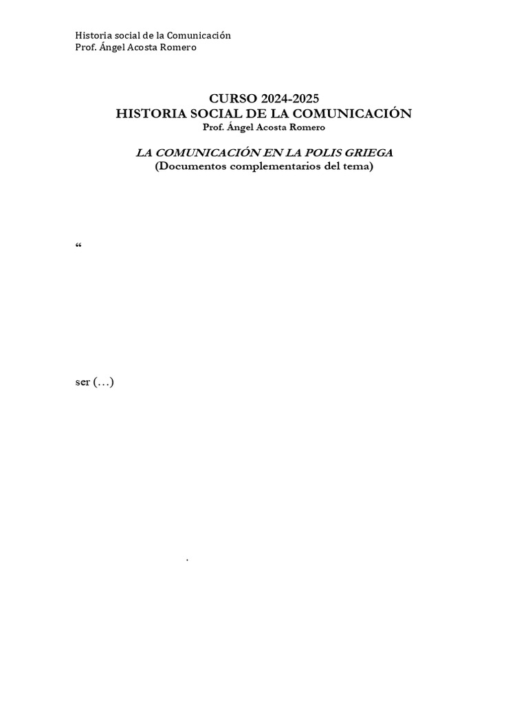 Textos Complementarios (T1) | PDF | Esclavitud | Razón