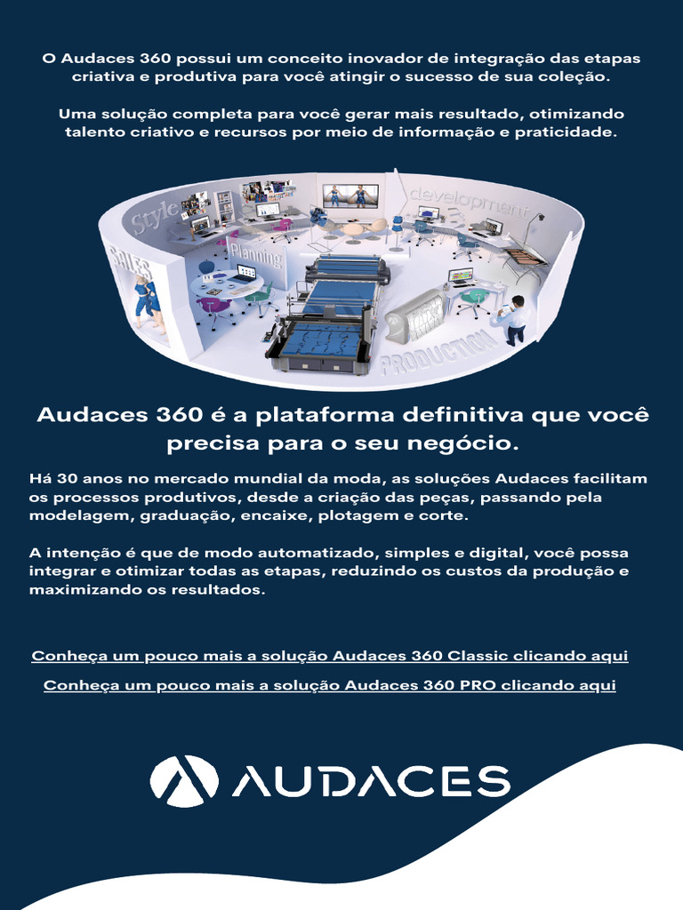 Plataforma Audaces 360 para Moda | PDF
