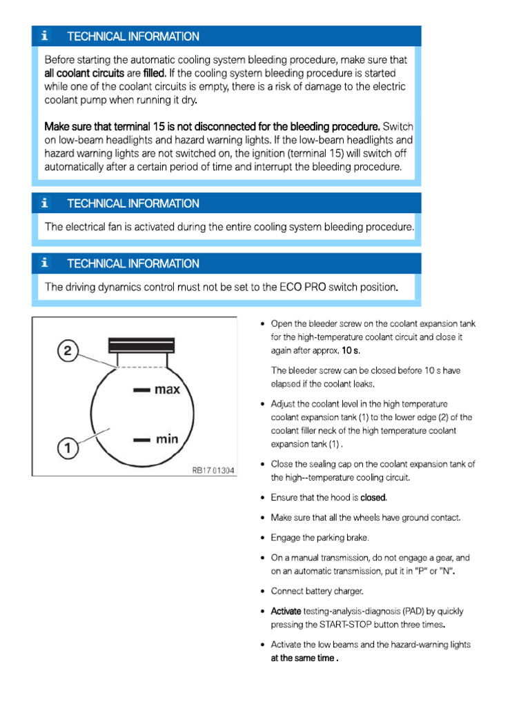 High Temp Coolant Bleed Pdf