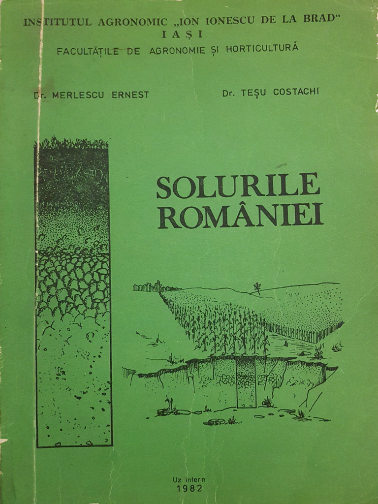 1982 Solurile Romaniei MERLESCU Partea1 | PDF