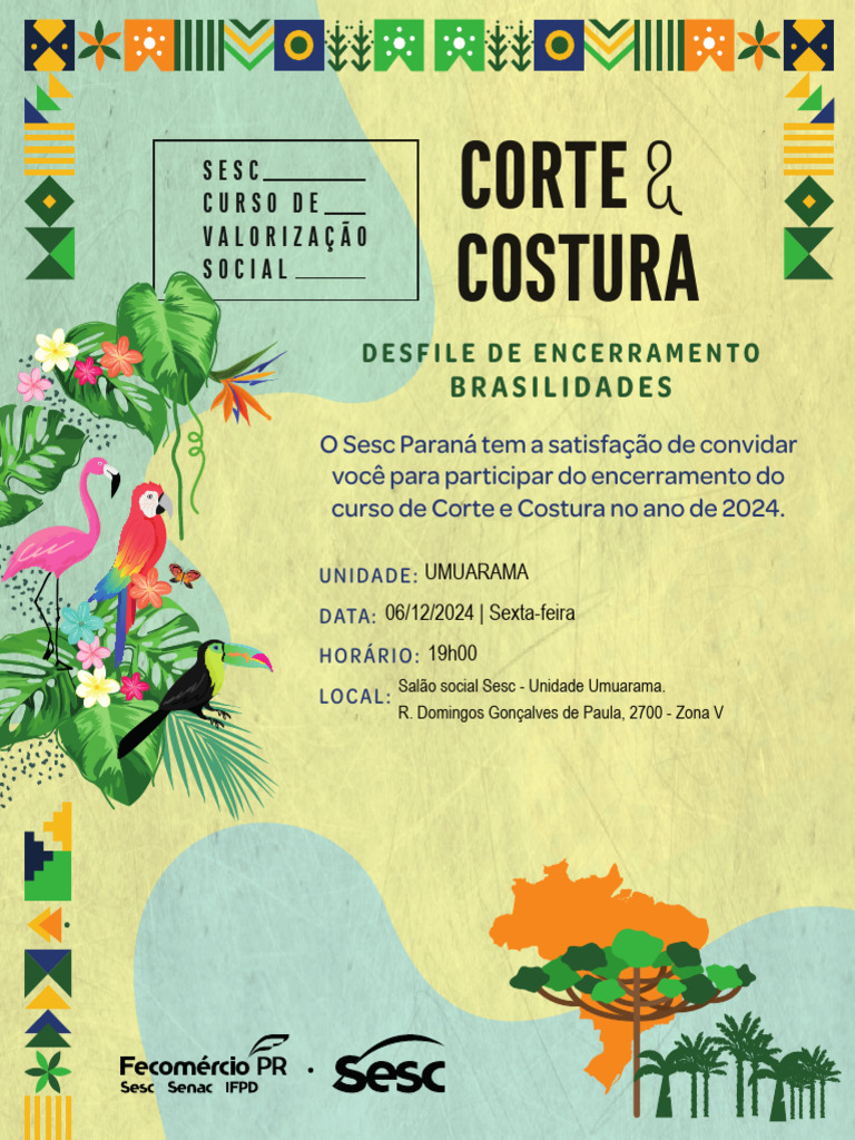 convite desfile CVS 2024 | PDF