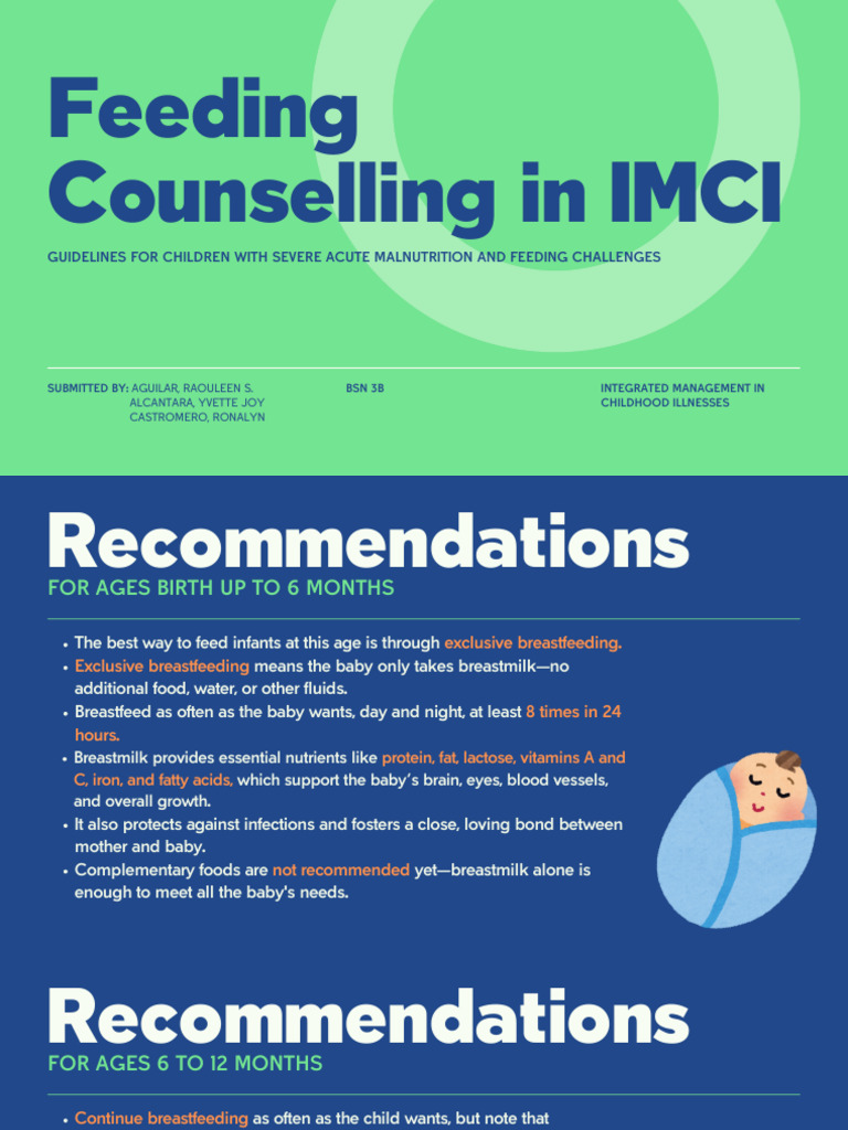 COUNSELLING-THE-MOTHER-IMCI | PDF | Breastfeeding | Breast Milk
