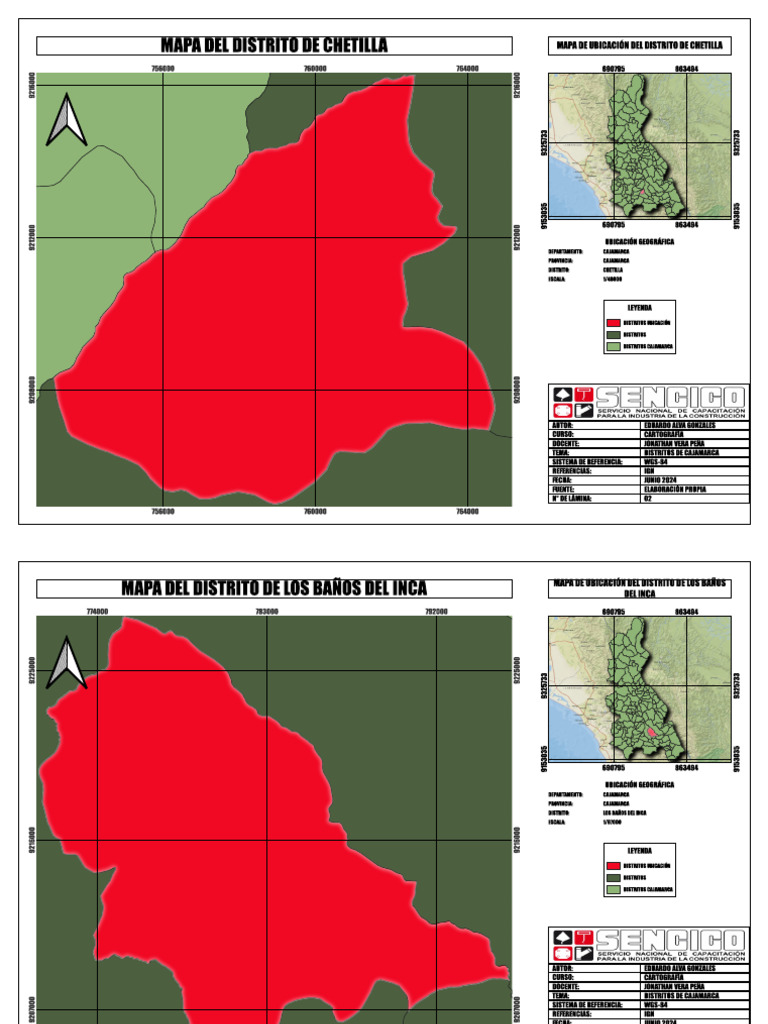 MAPA DISTRITOS | PDF