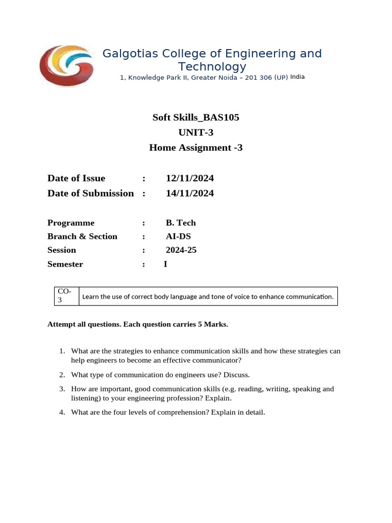 Home Assignment - 3 | PDF