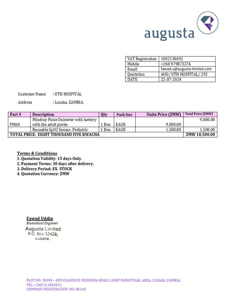 Pulse Oximeter | PDF