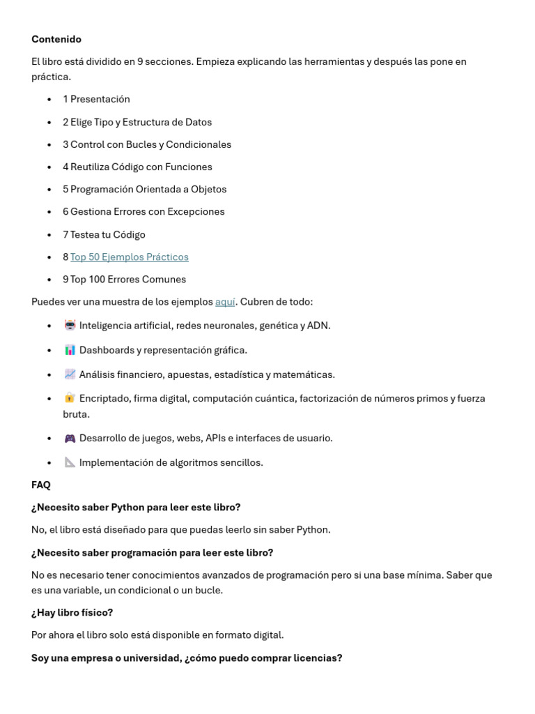 El Libro de Python Fundamentos de Programacion | PDF | Python (lenguaje de programación ...