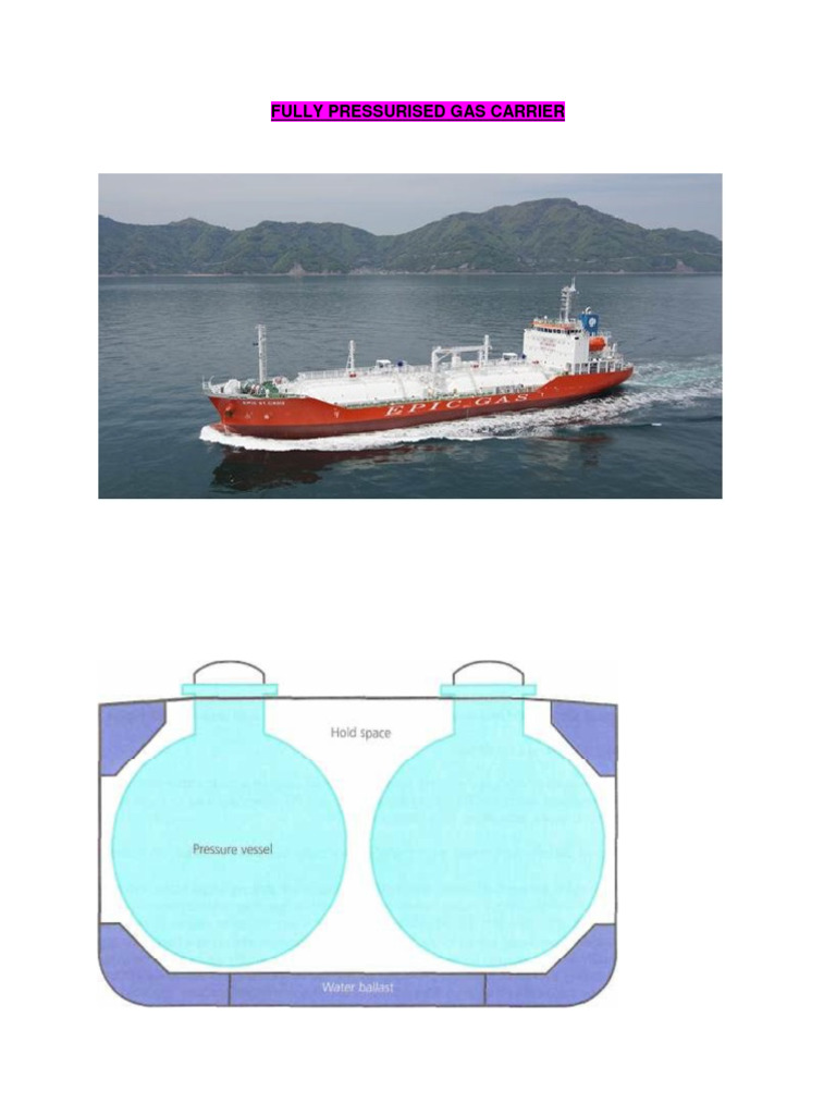 Gas Carrier Layout | PDF