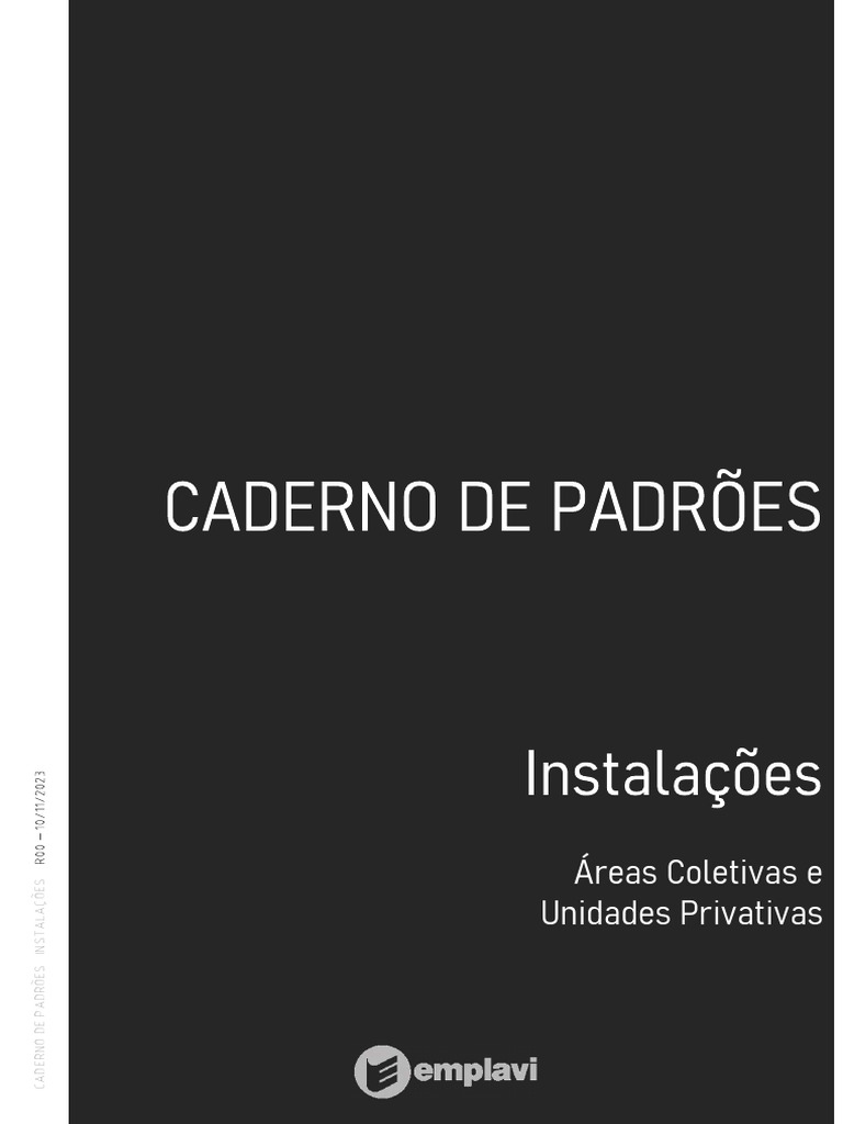 100-Cad - Pad - Emp-Instalações-R00 2 | PDF | Ar condicionado | Fogão ...