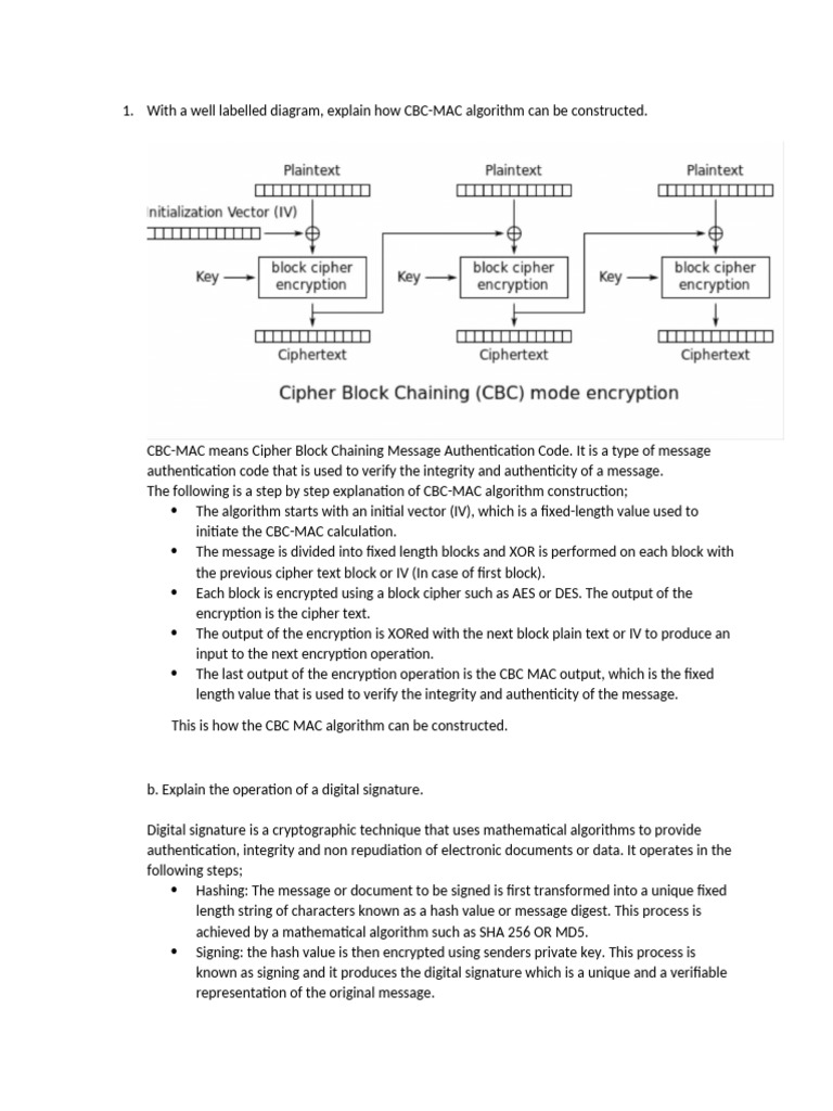 crypto question 3 | PDF | Cryptography | Encryption