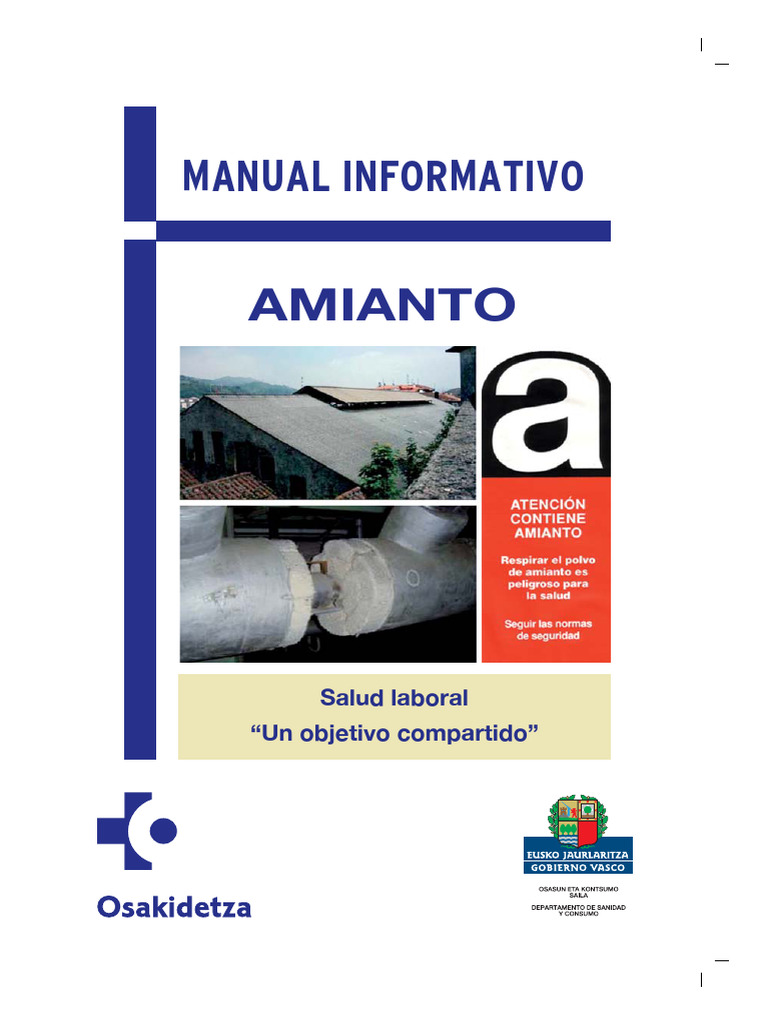 Riesgos y Prevención del Amianto | PDF | Amianto | Minerales