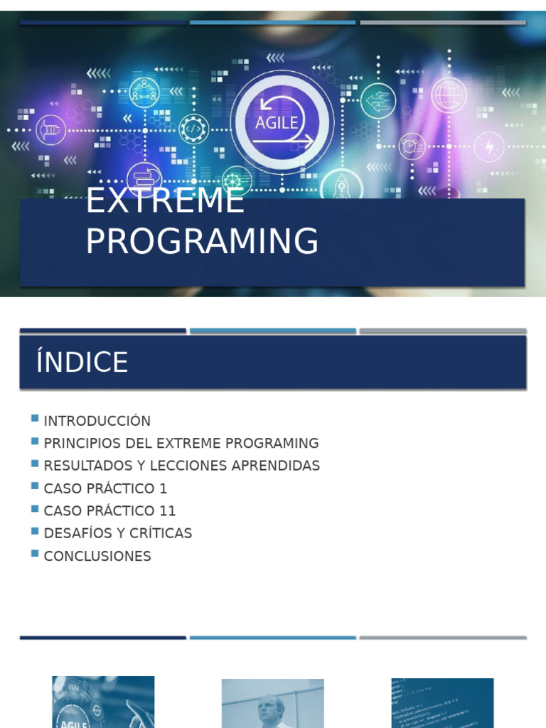 EXTREME PROGRAMING | PDF | Software | Tecnologías de la información