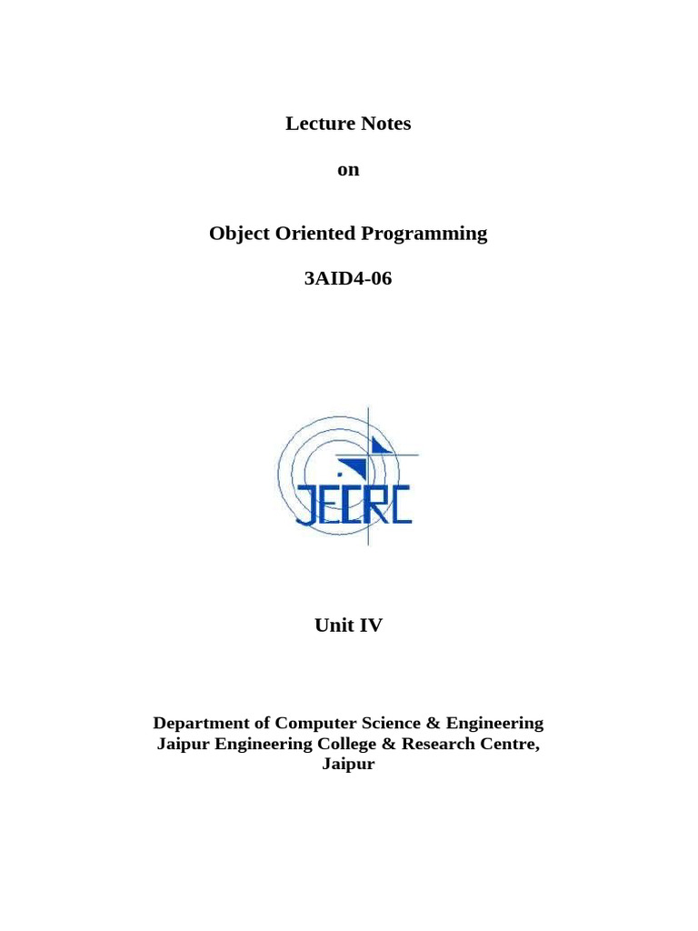 Unit IV AI_DS | PDF | Class (Computer Programming) | Pointer (Computer ... Unit IV AI_DS | PDF | Class (Computer Programming) | Pointer (Computer ...