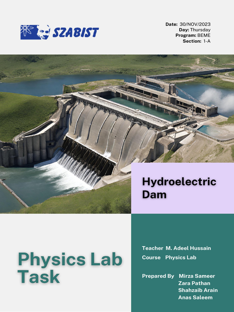 Hydroelectric Dam Report Task | PDF