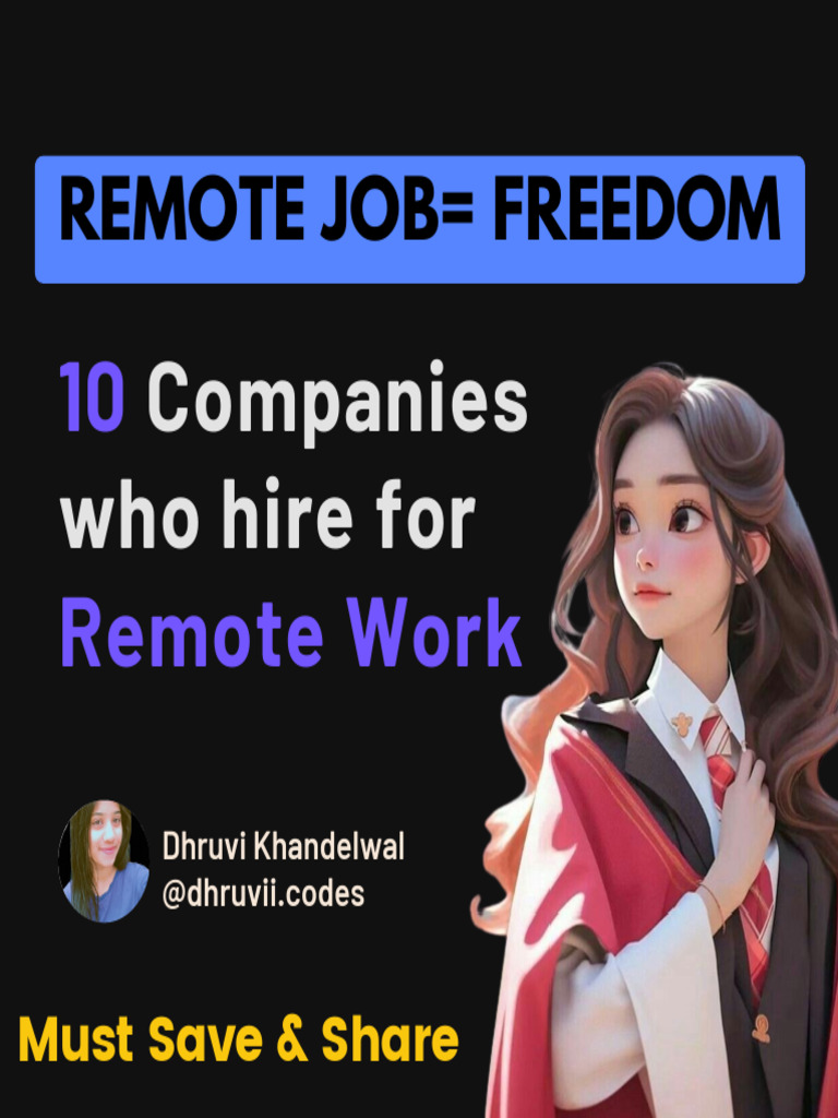 10 Companies Who Hire For Remote Work | PDF
