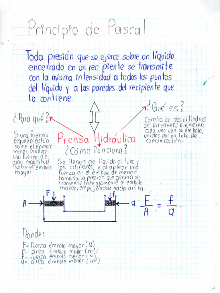 Principio de Pascal | PDF