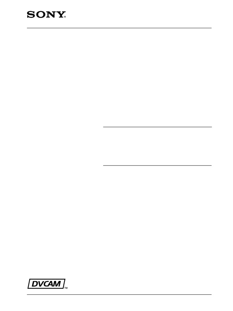 Sony dsr-2000 2000p Vol-2 SM | PDF | Electronic Circuits | Electrical Engineering