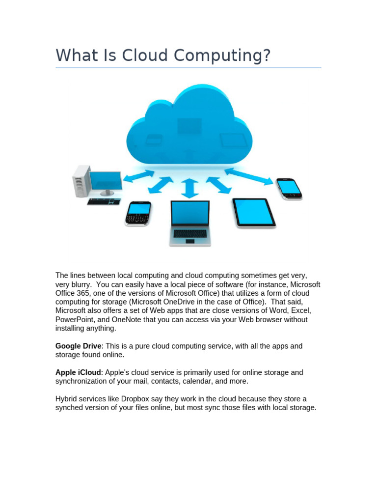 What Is Cloud Computing | PDF