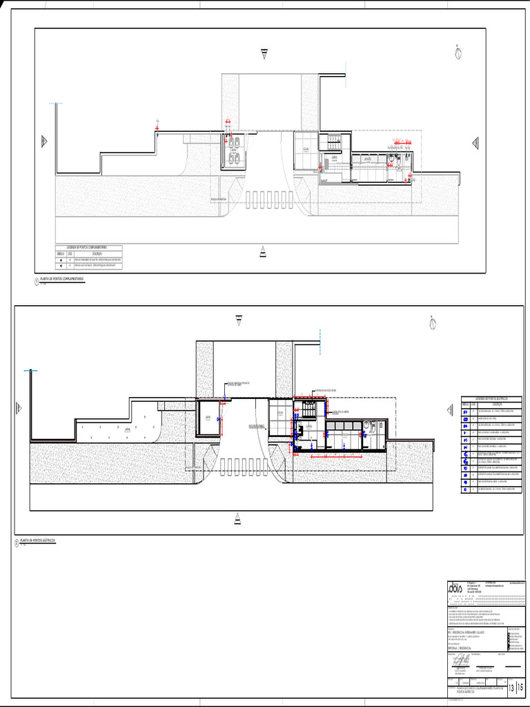 Riv-Pe-P2-Flh-13-Planta de Pontos Complementares e Elétricos-R1 | PDF