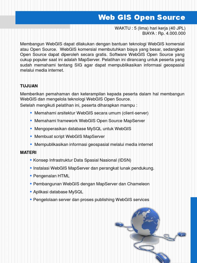 WebGIS OpenSource | PDF