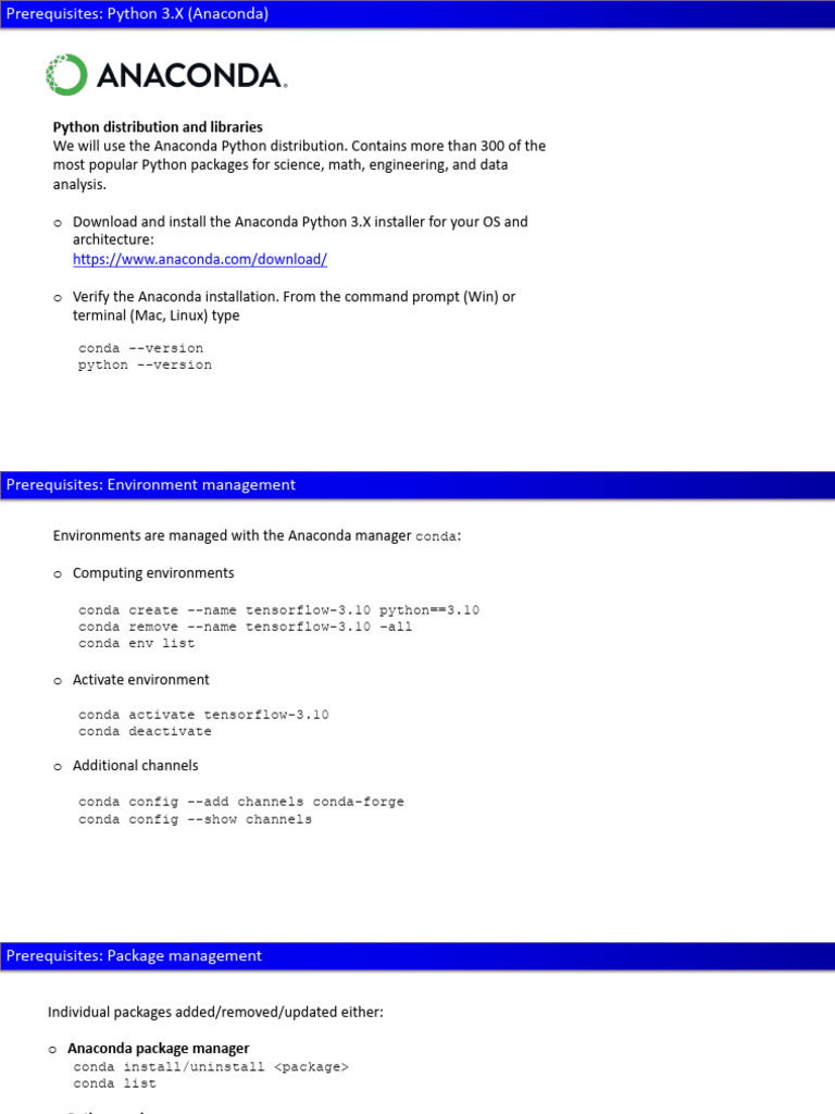 3 Prerequisites Software | PDF