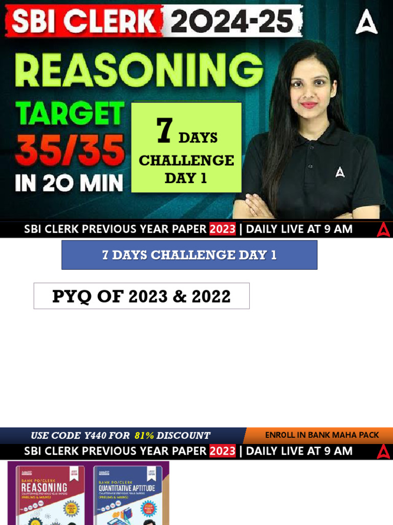 SBI CLERK MEMORY BASED PAPER 2023 &2022 BY SONA Mam | PDF | Linguistics