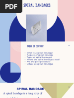 Bandaging Techniques | PDF