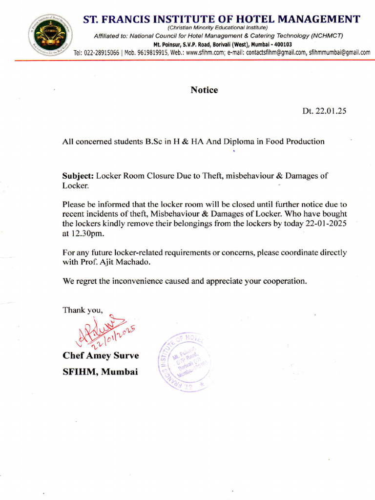 Notice for Locker Room20250122_10472287_90 | PDF