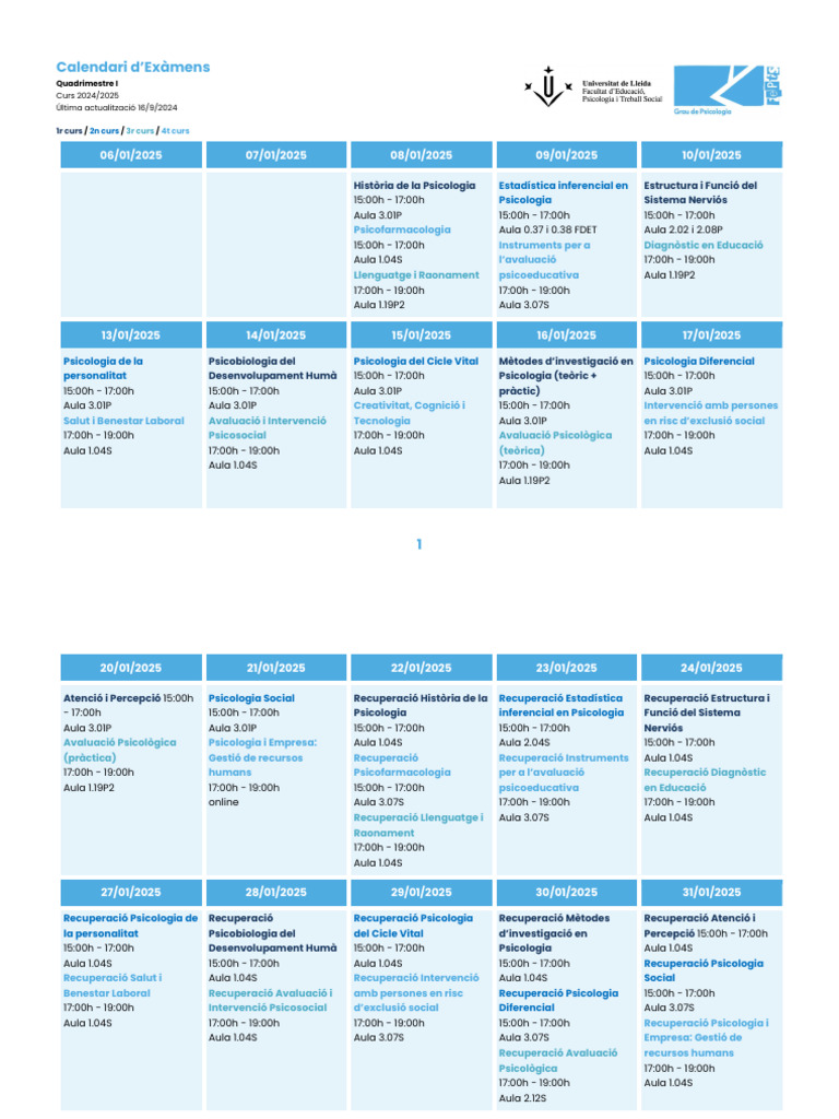Examens Gps 2425 1q | PDF