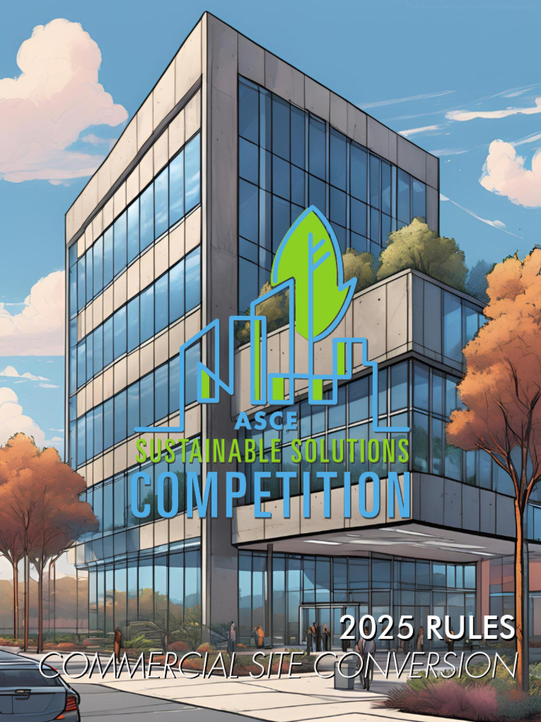 ASCE Sustainable Solutions Competition 2025 | PDF | Infrastructure ...
