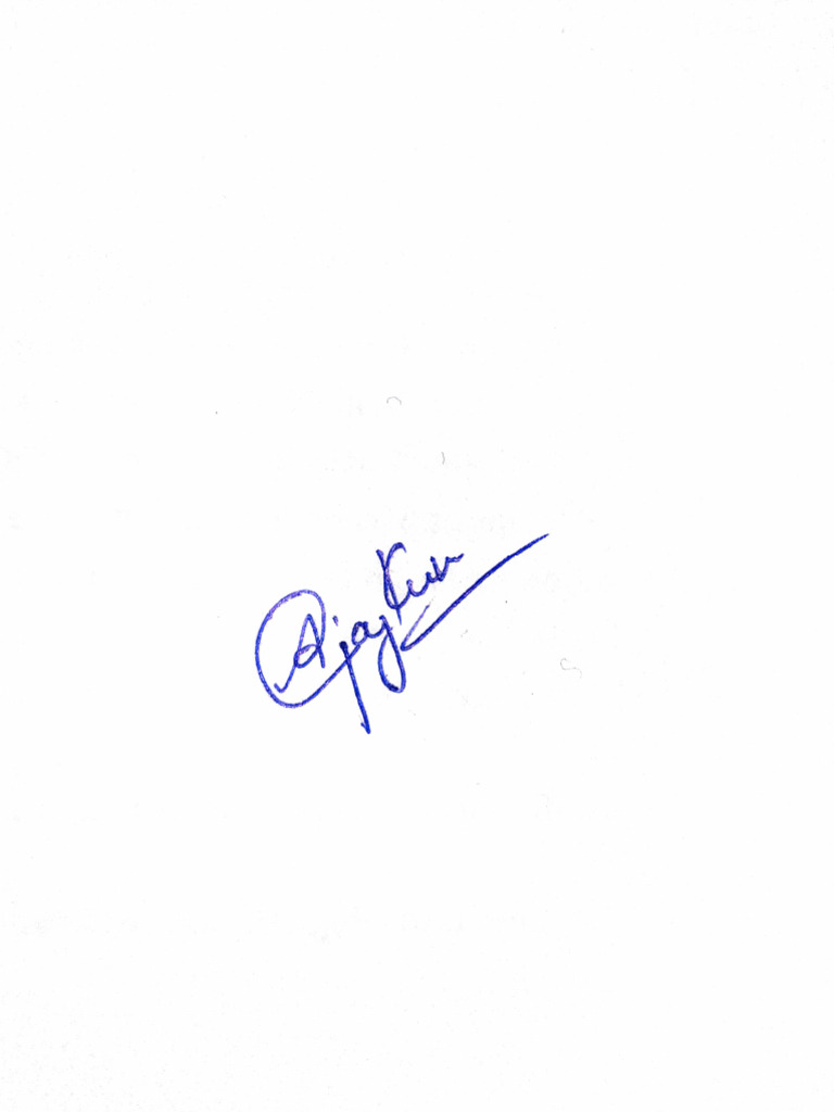 Ajay Signature | PDF